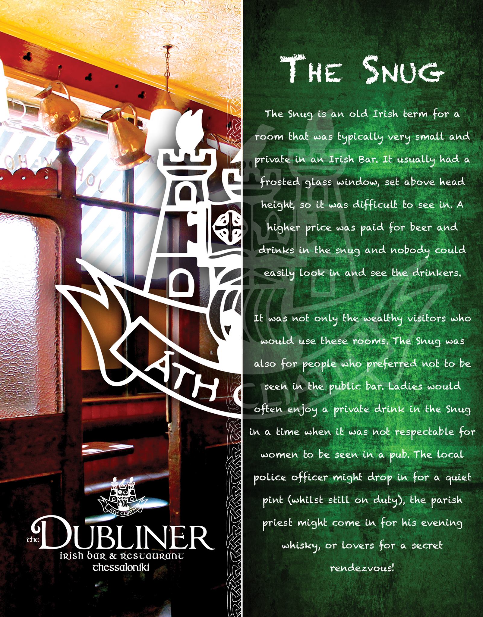 The Snug | Irish Bar | The Dubliner - Irish Pub